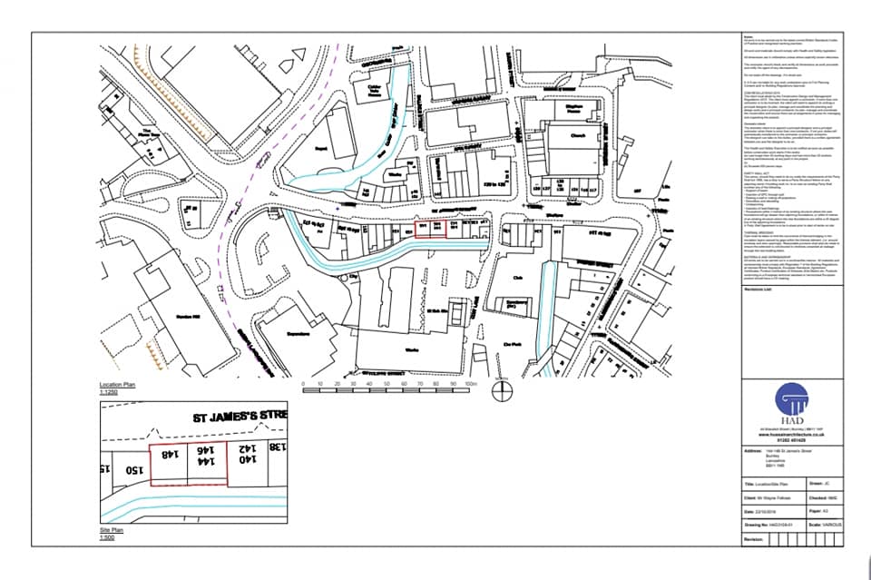 Planning Permission Drawings- Tamside
